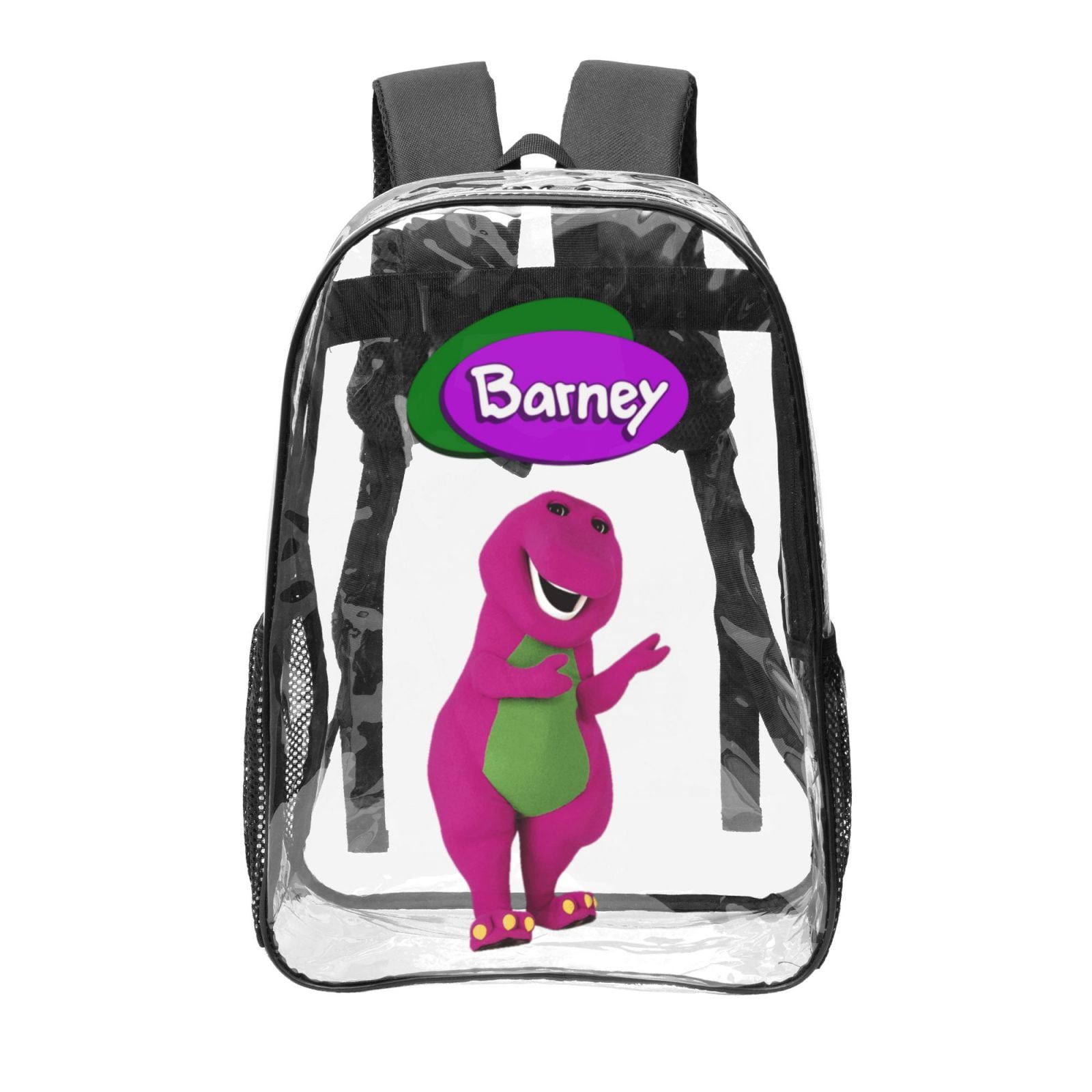 16.9In Barney And Friend Clear Backpack Heavy Duty Large Capacity PVC ...
