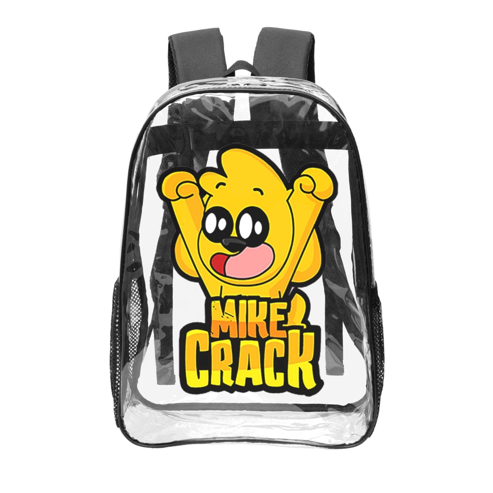 16.9In Mikecrack Clear Backpack See Through Transparent Backpack for ...
