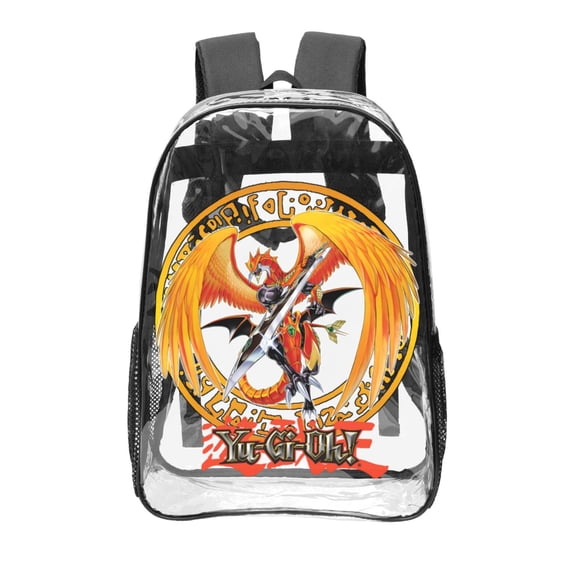 16.9In Yu Card Gi 0h (17) Clear Backpack Heavy Duty Large Capacity PVC ...