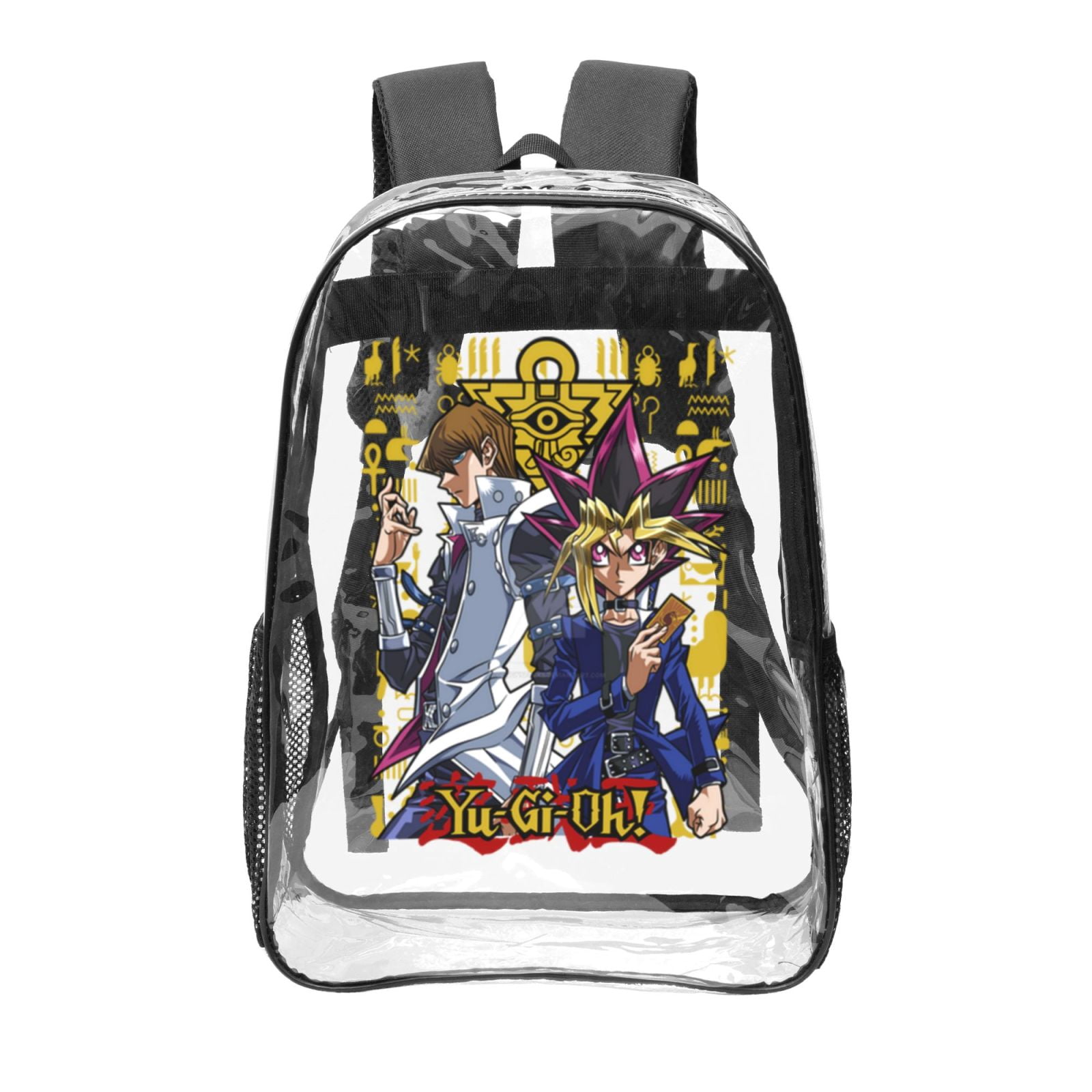 16.9In Yu Card Gi 0h (26) Clear Backpack Heavy Duty Large Capacity PVC ...