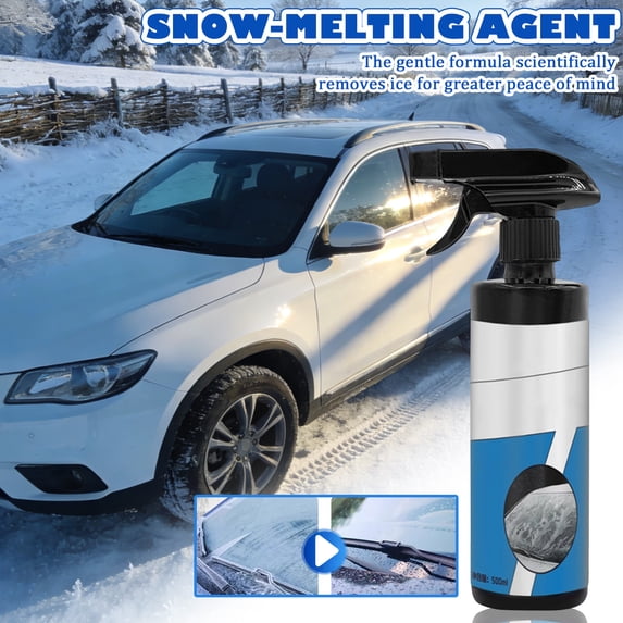 16.9Oz Car Snow And Ice Melter Spray, Quickly Melts Ice Without ...