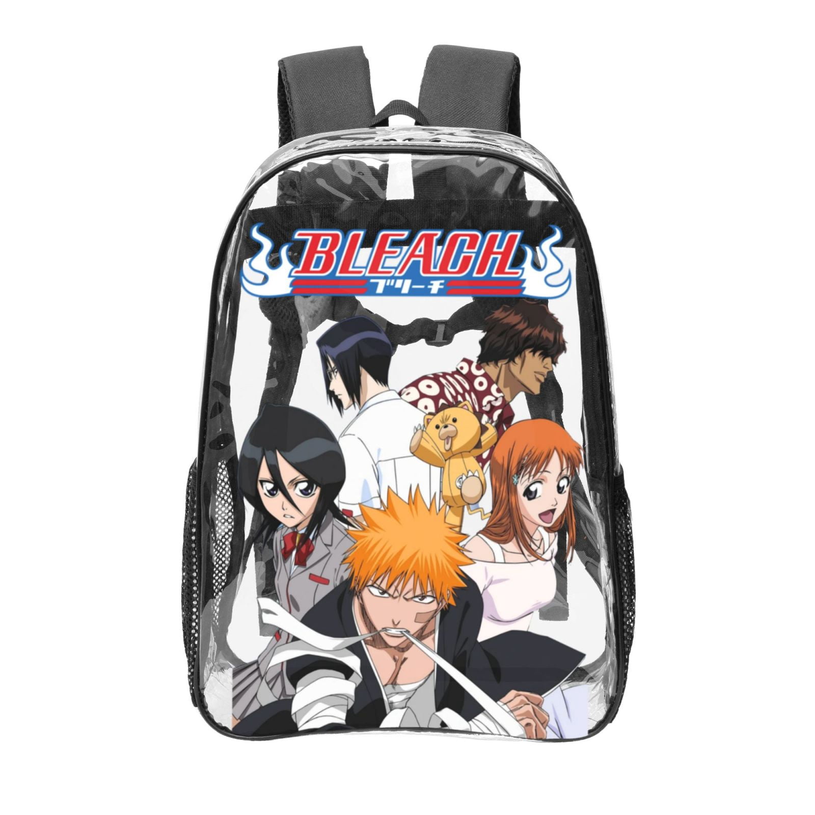 16.9In Bleach Clear Backpac Clear Bag Heavy Duty Pvc Large Bookbags ...