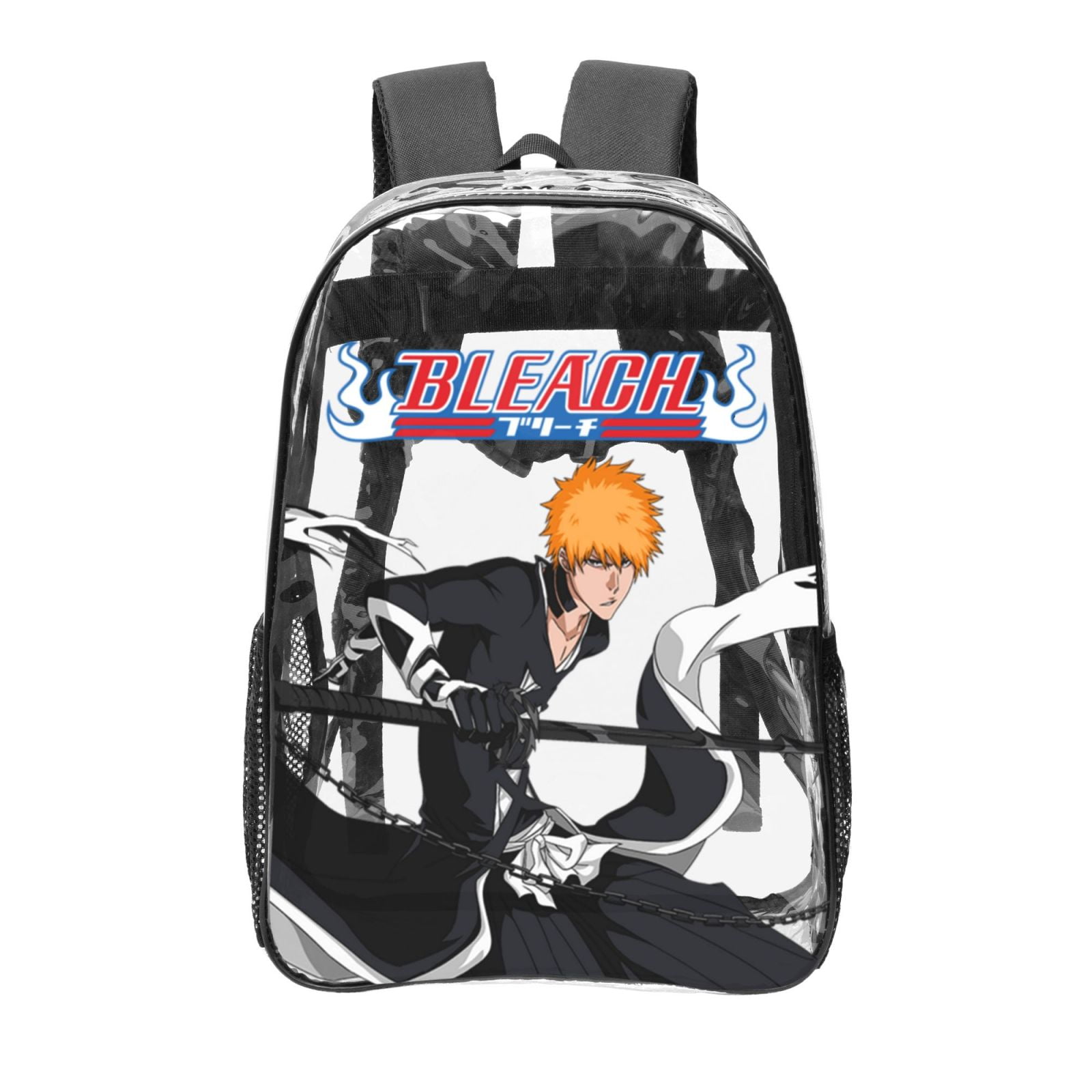 16.9In Bleach Clear Backpac Clear Bag Heavy Duty Pvc Large Bookbags ...