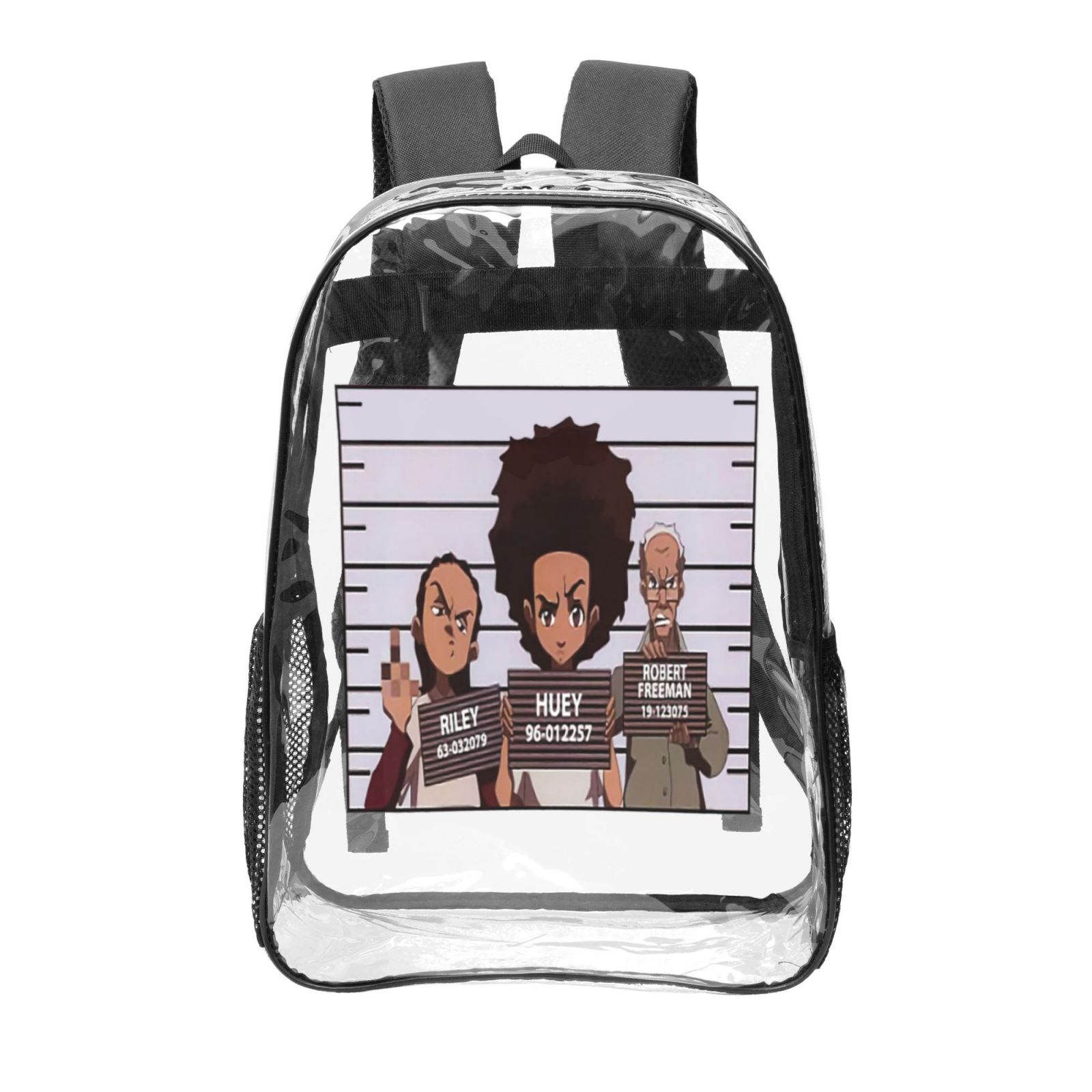 16.9In Boondocks Clear Backpac Clear Bag Heavy Duty Pvc Large Bookbags ...