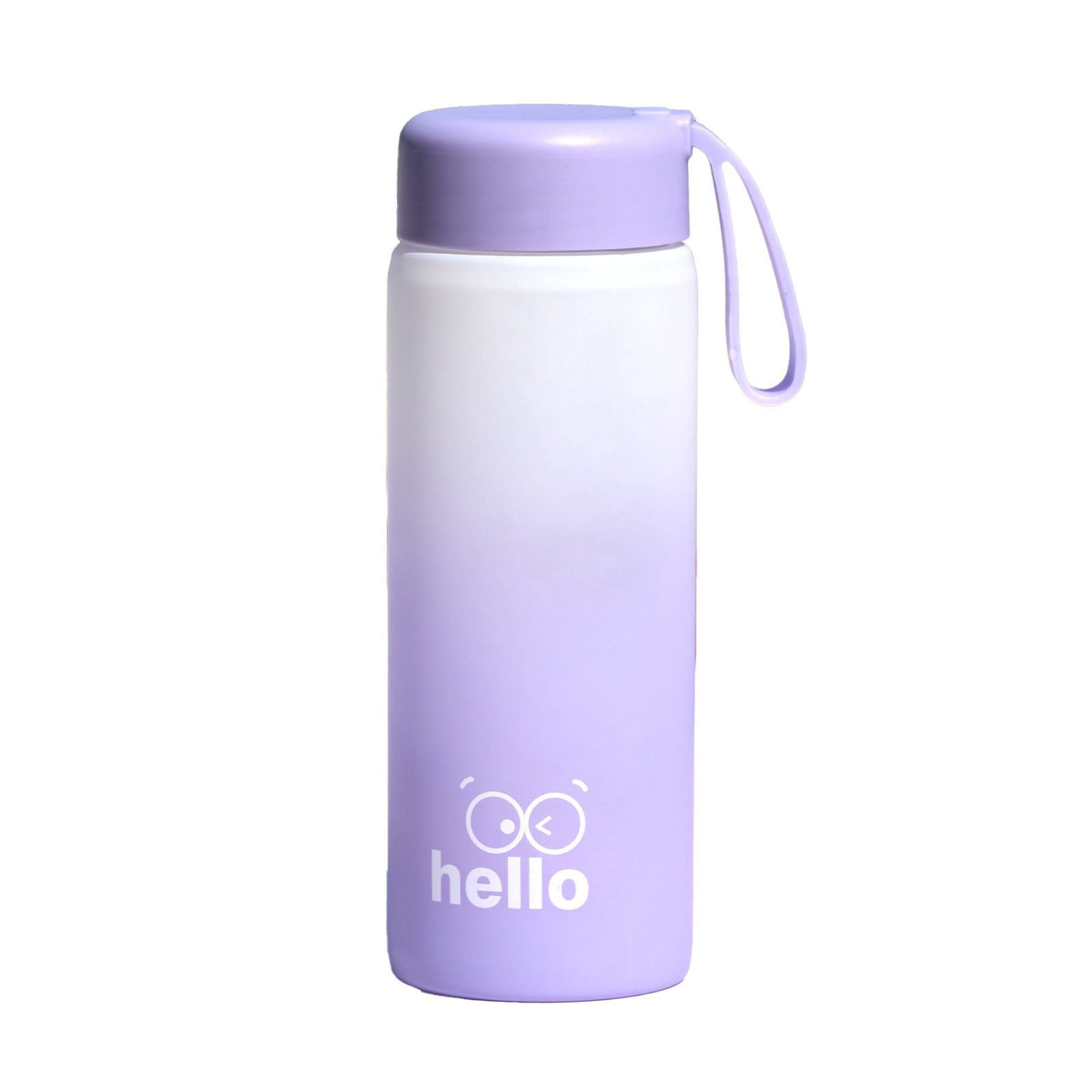 16.9oz Silicone Coated Small Glass Water Bottle with leak-proof Lid ...