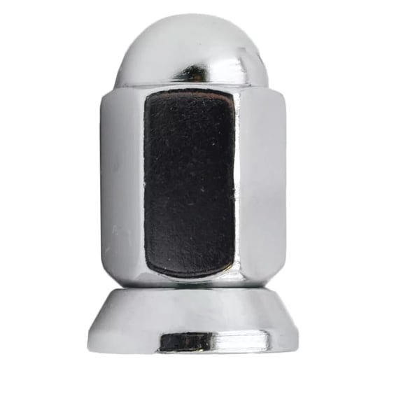 16 Alcoa 9/16-18 Chrome Dually Lug Nuts Flat Seat with Swivel Washers ...