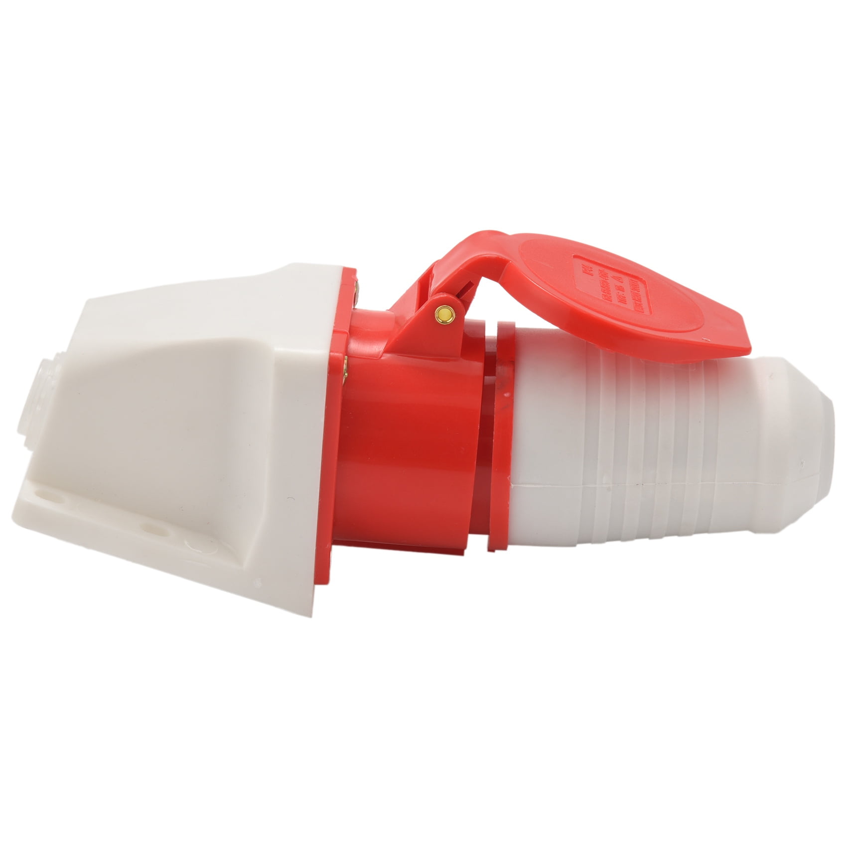 16 Amp 5 pin Plug & Socket Weatherproof IP44 3 Phase 380415v 3P + N ...