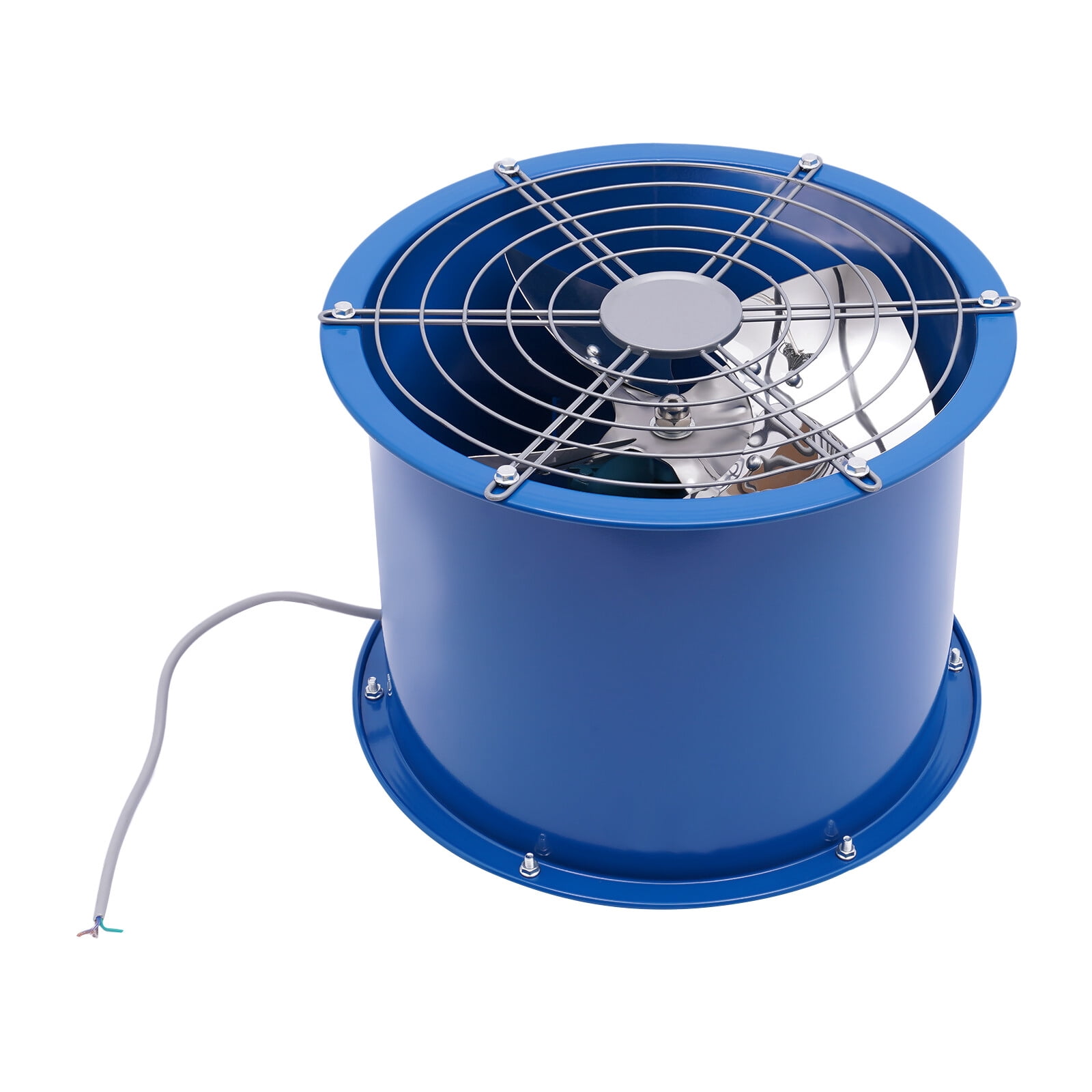 16" Axial Duct Fan, 110V 370W 1420rpm Exhaust Fan – 5400m³/h (3178 CFM ...