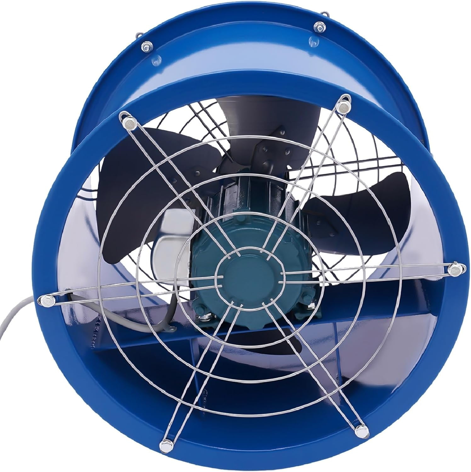 16" Axial Fan, 110V 370W Explosion Proof Exhaust Fan, Powerful ...