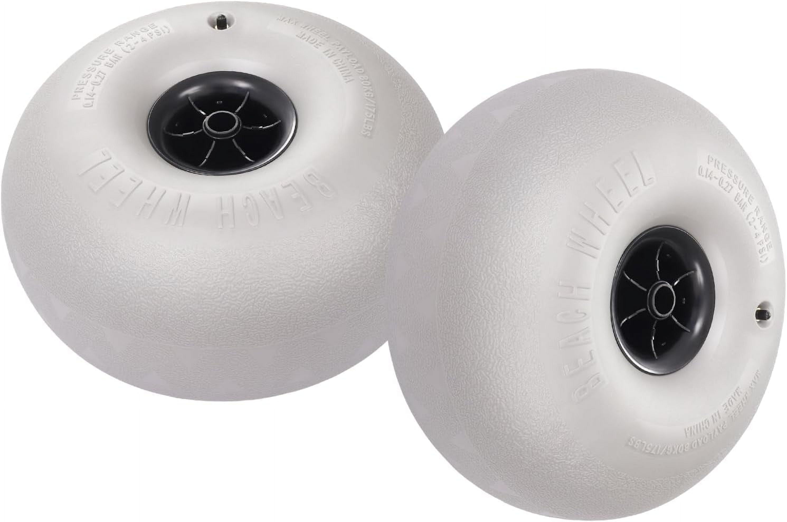 16" Beach Balloon Wheels, Replacement Balloon Wheels Beach Sand Tires ...