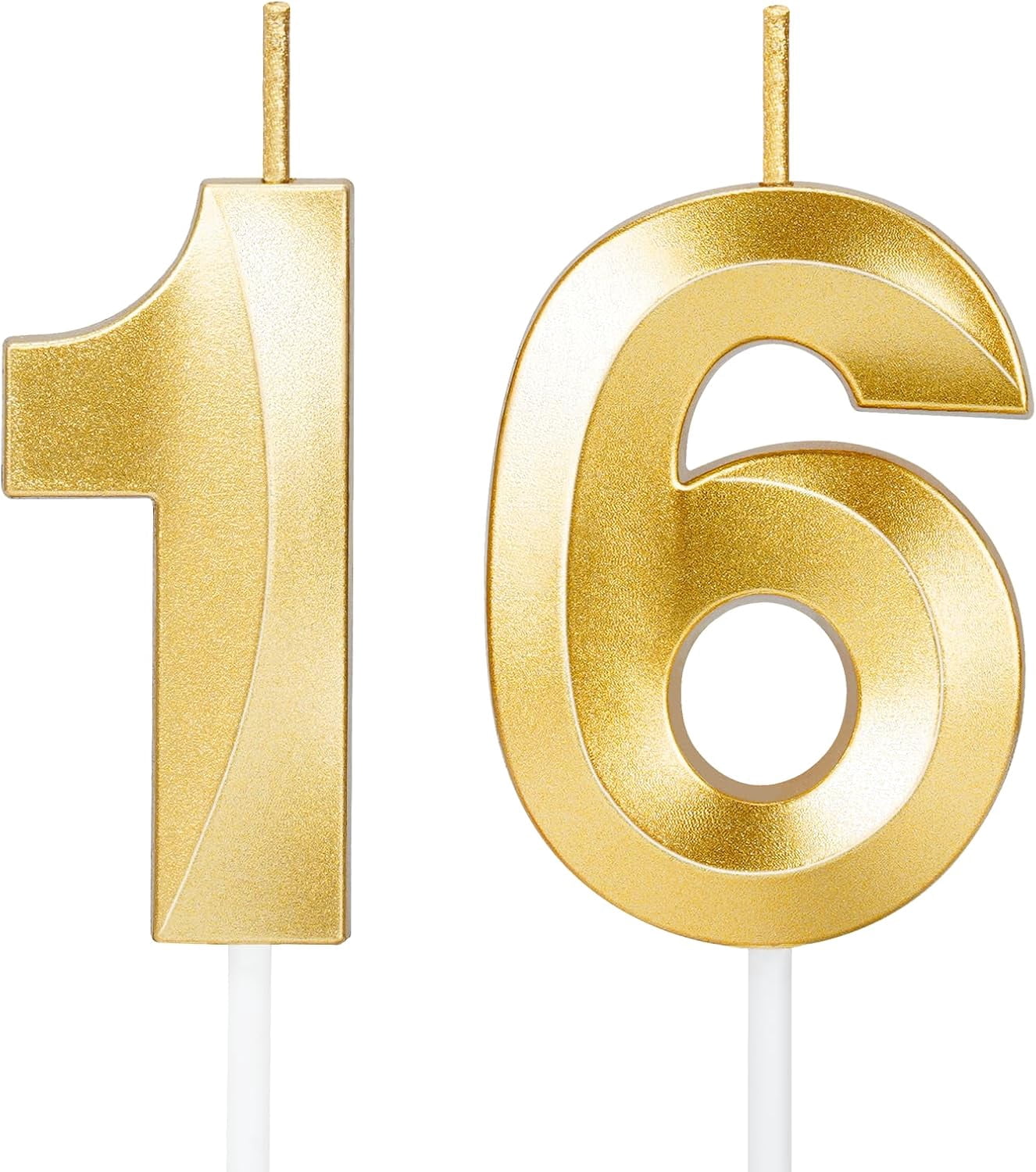 16 Birthday Candles,16th Birthday Decorations for Girls Boys,Sweet 16 ...