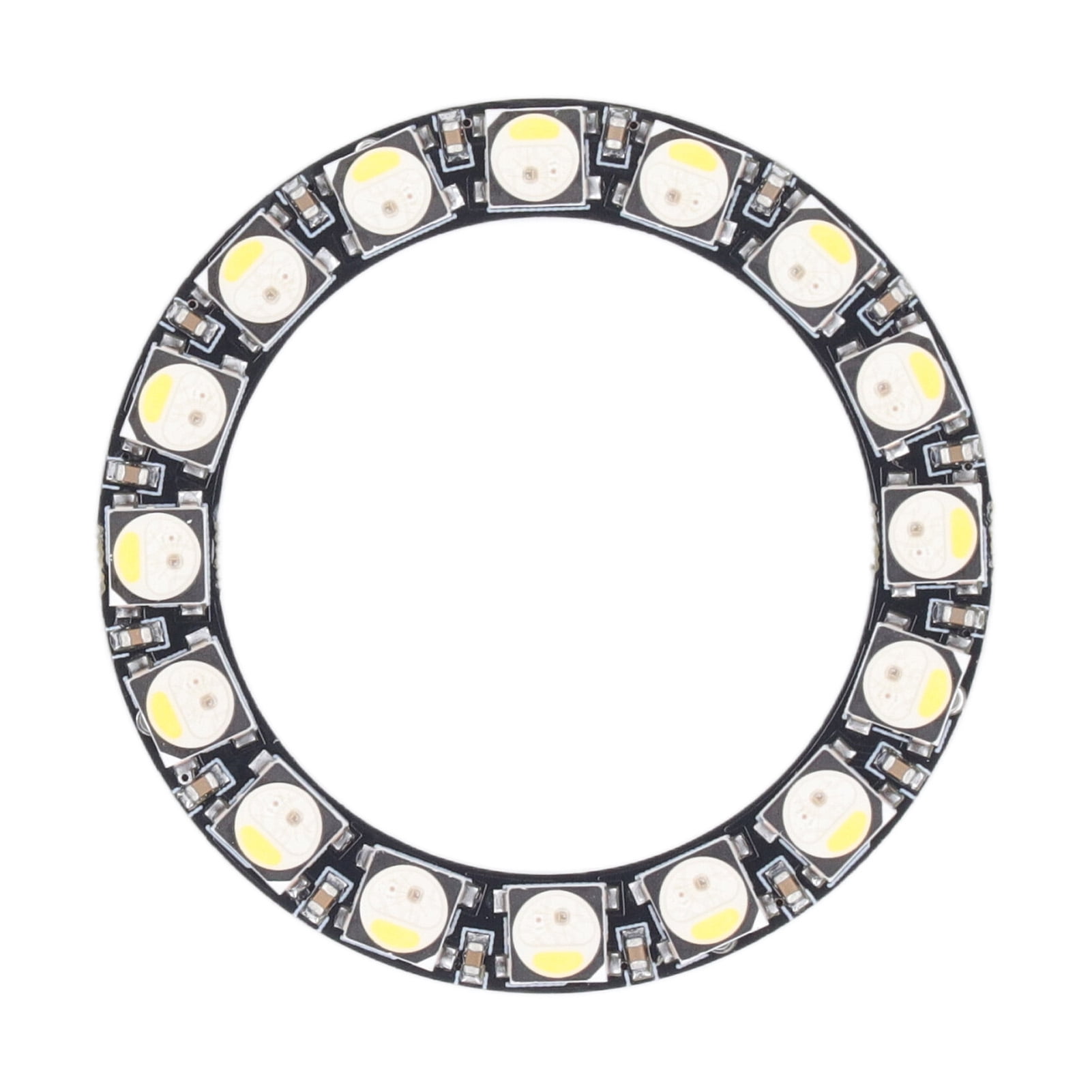 16-Bit RGB LED Ring Board, SK6812 32 Colors and Fluorescent White, Ring ...