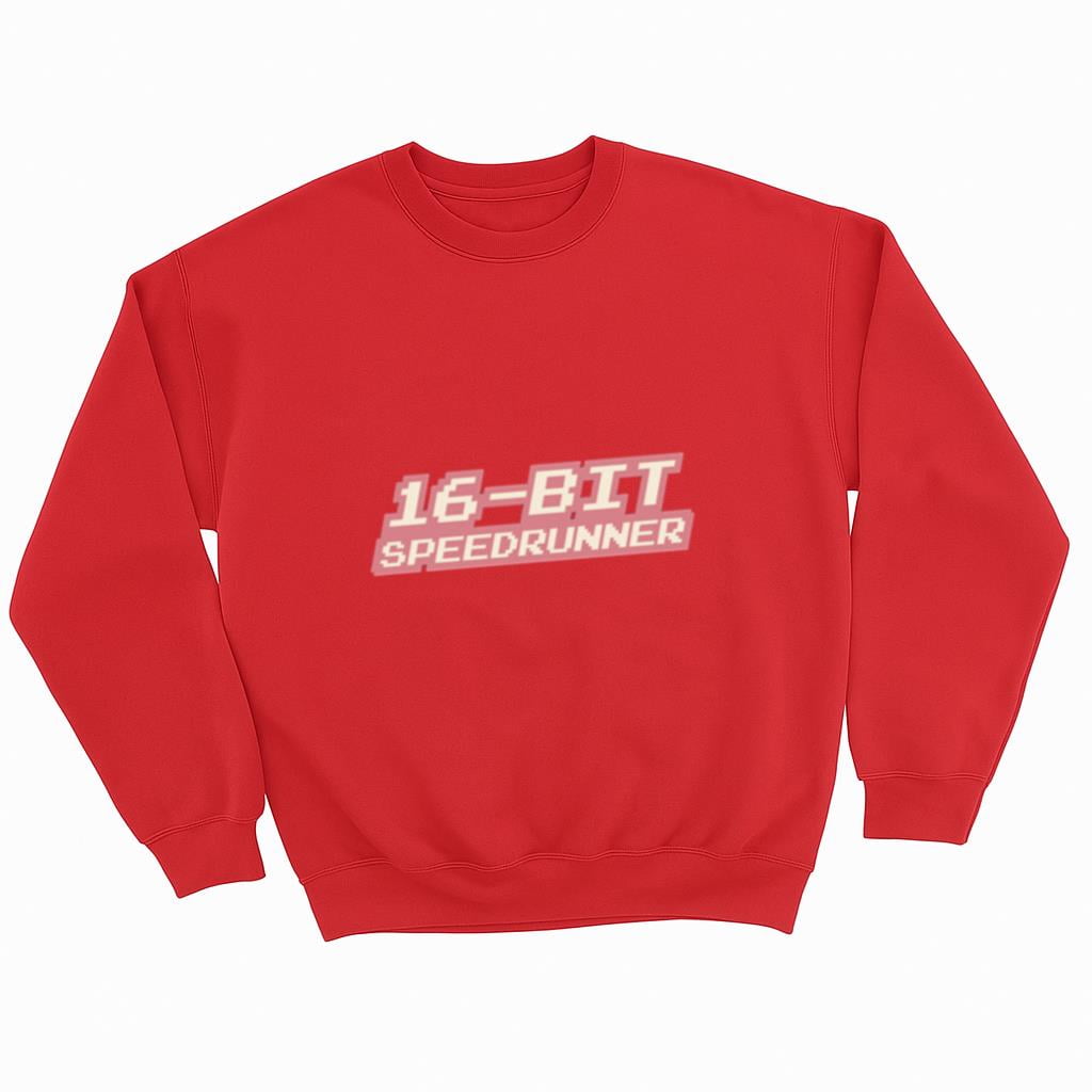 16 Bit Speedrunner Retro Gaming Pixel Art Gamer Nostalgic Style ...