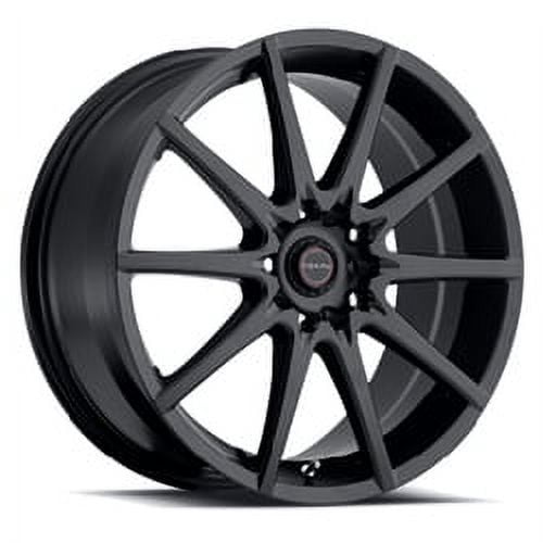 16" Black F04 428 Wheel by Ultra Wheel 428-6701SB+42 - Walmart.com