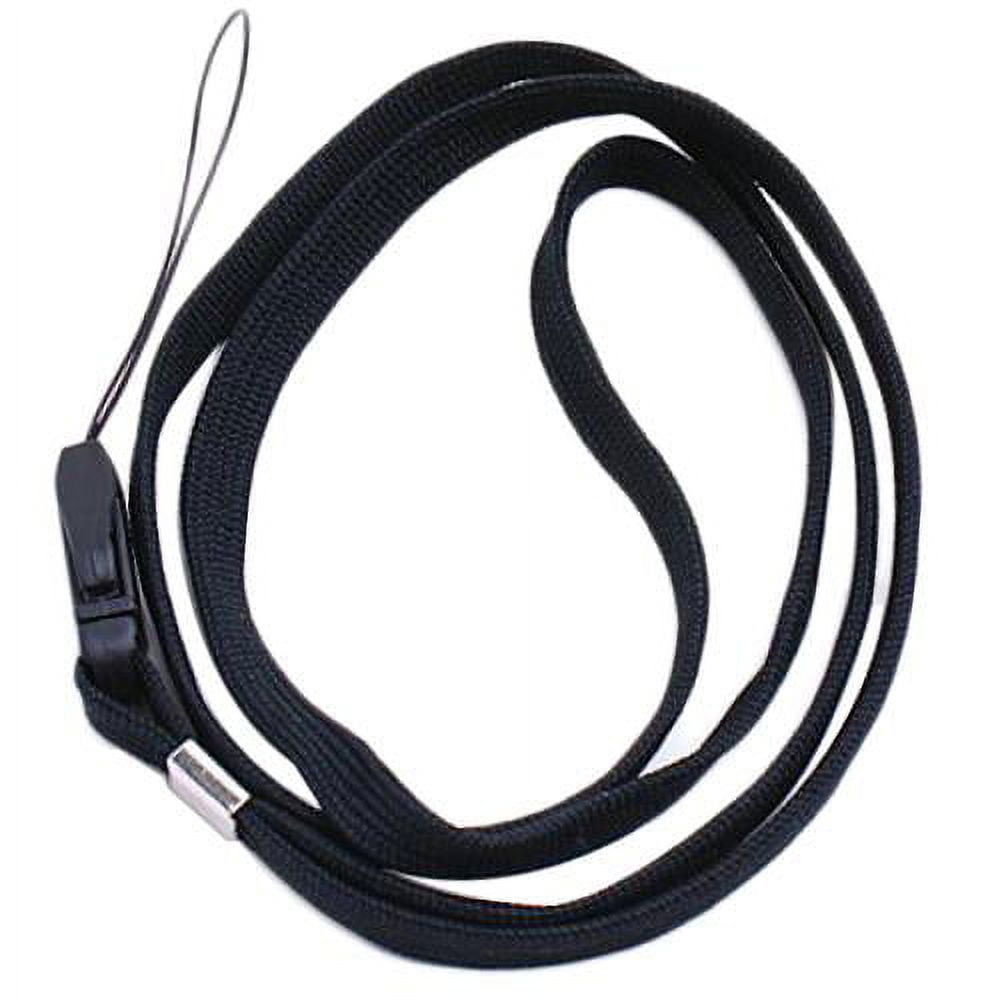 16'' Black Neck Strap Lanyard for Mp3 Mp4 Player Camera Card - Walmart.com