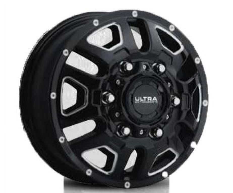 16" Black With Natural Accents Hunter Van Dually 003 Wheel by Ultra ...