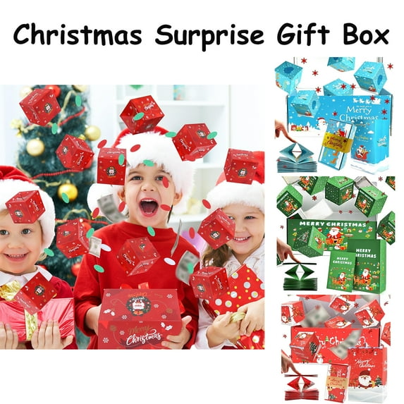 16 Boxes Surprise Gift Box, Explosion Gift Box, Pop-Up Money Gift Box ...