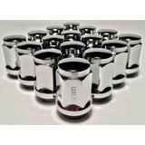 Wheel Nuts M12 X 1.5 16 BULGE ACORN WHEELS RIMS LUG NUTS 12X1.25 M12 1. ...