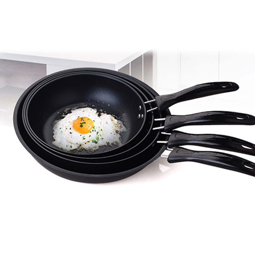 16 CM Non Stick Frying Pan Griddle Pans Round Egg Induction Cooker ...