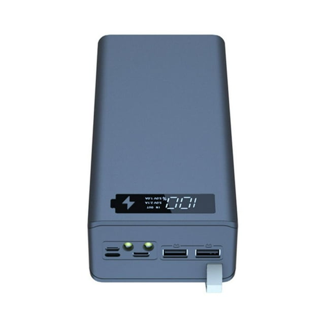 16-Cell 18650 Removable Power Bank Kit with PD Fast Charging and ...