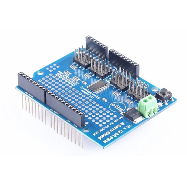 16 Channel 12 bit PWM/Servo Shield 16 channel servo drive module - Walmart.com