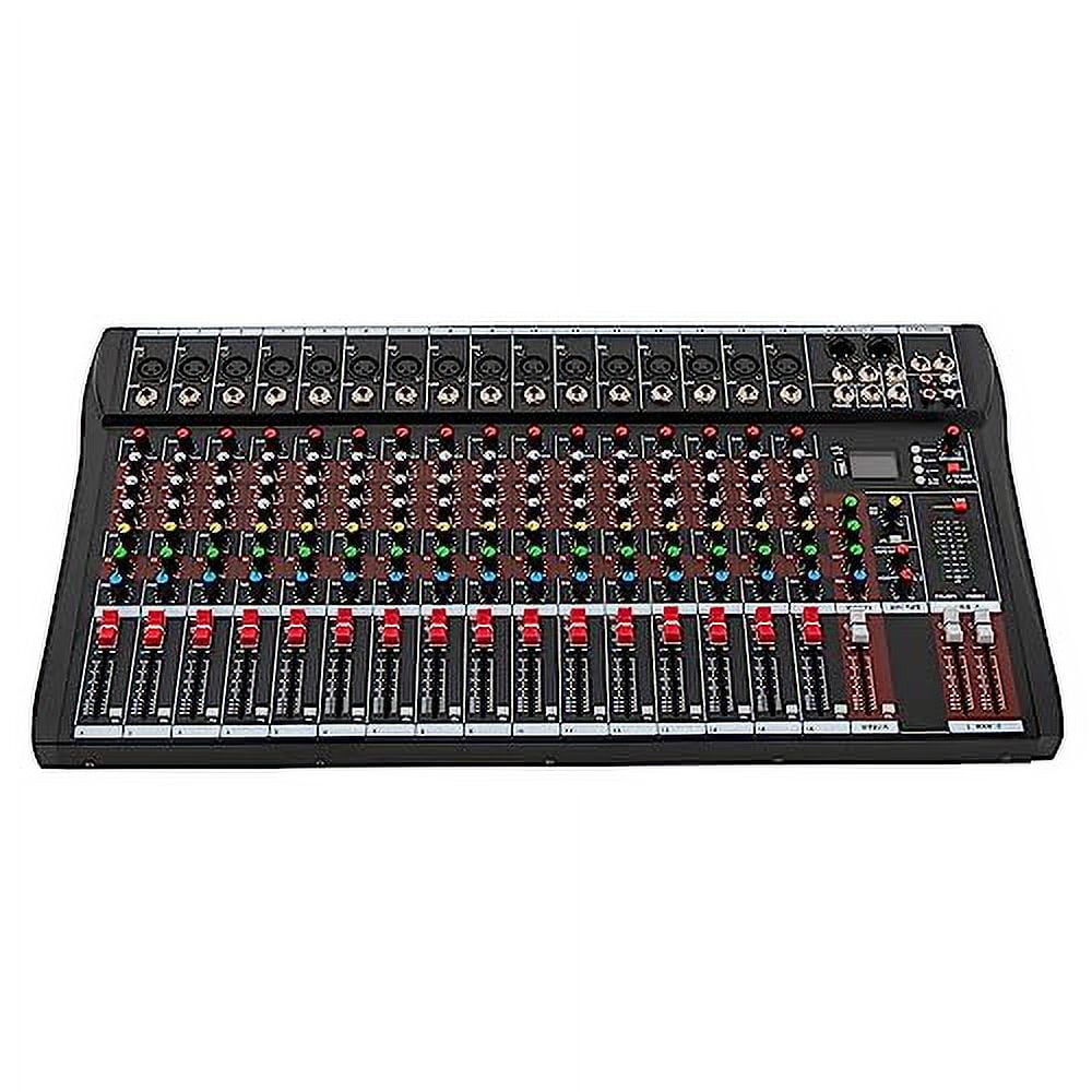 16 Channel Professional Bluetooth Live Studio Audio Mixer Power Mixing ...