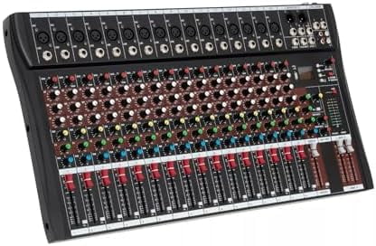 16 Channel Studio Audio Mixer, Bluetooth USB Digital Sound Mixing ...
