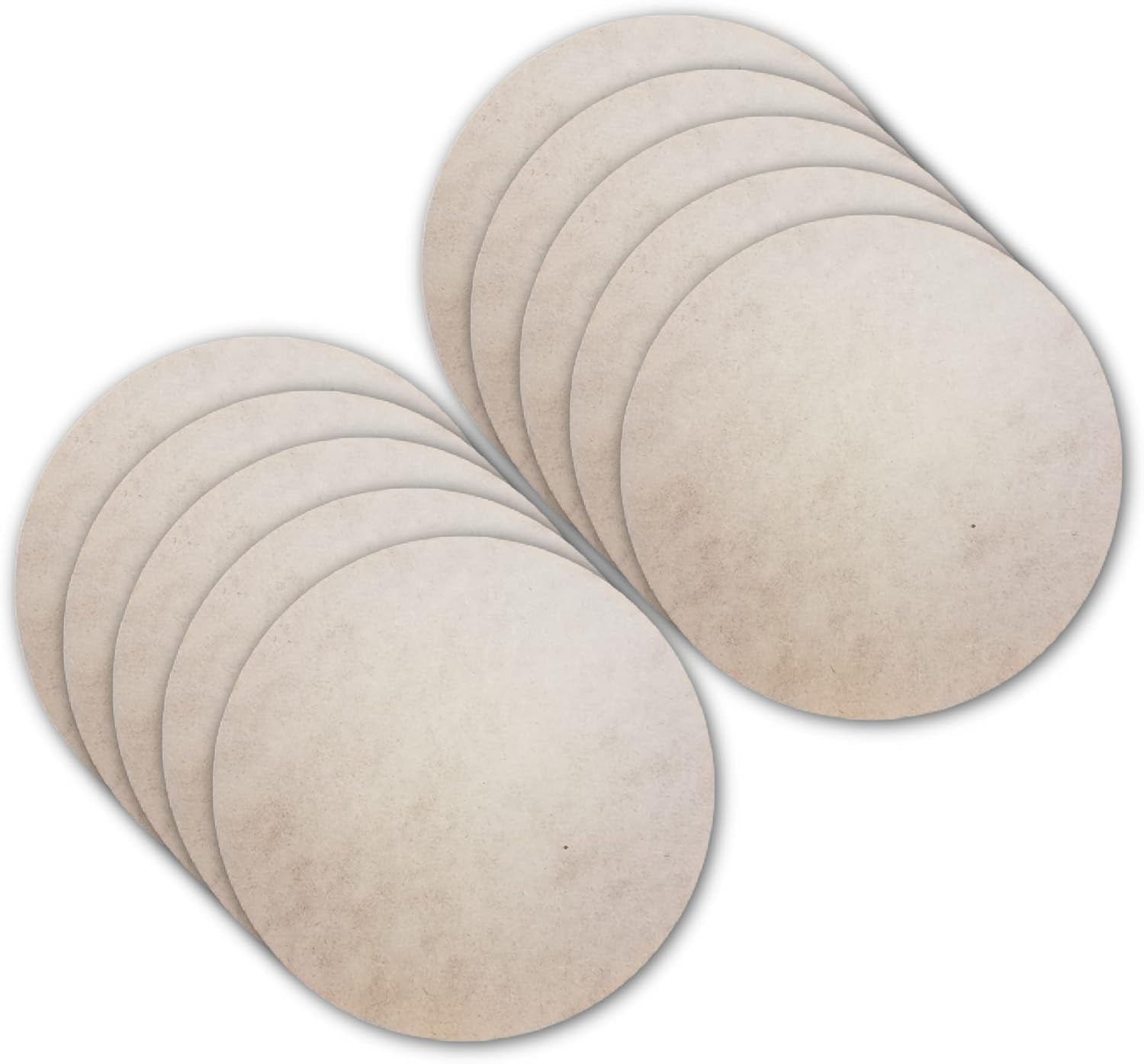 16" Circles, Blank Wood Craft Project Circle Base, Unfinished 1-8 ...