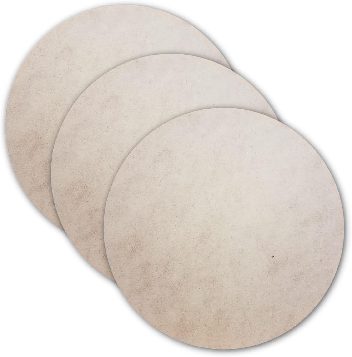 16" Circles, Blank Wood Craft Project Circle Base, Unfinished 1-8 ...