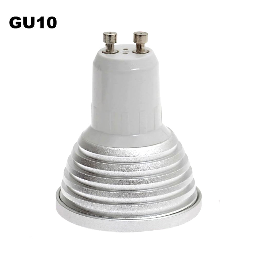 16 Color GU10 LED Bulb with Wireless Remote Control RGB Dynamic ...