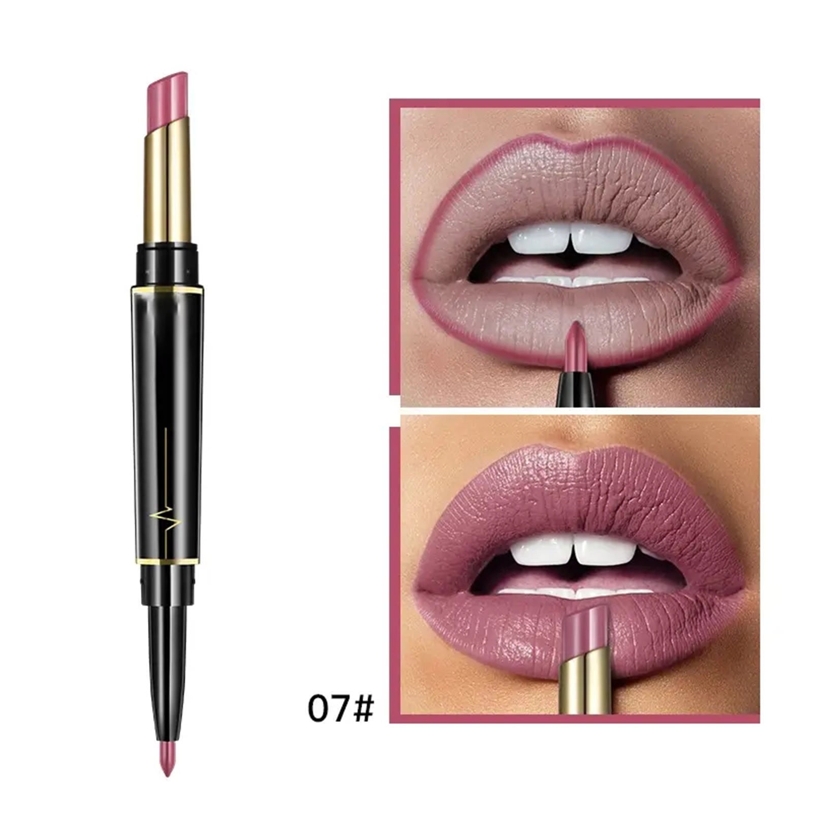 16 Color Lip Liner And Lipstick Double Ended Lip Pen Makeup Tool Long ...