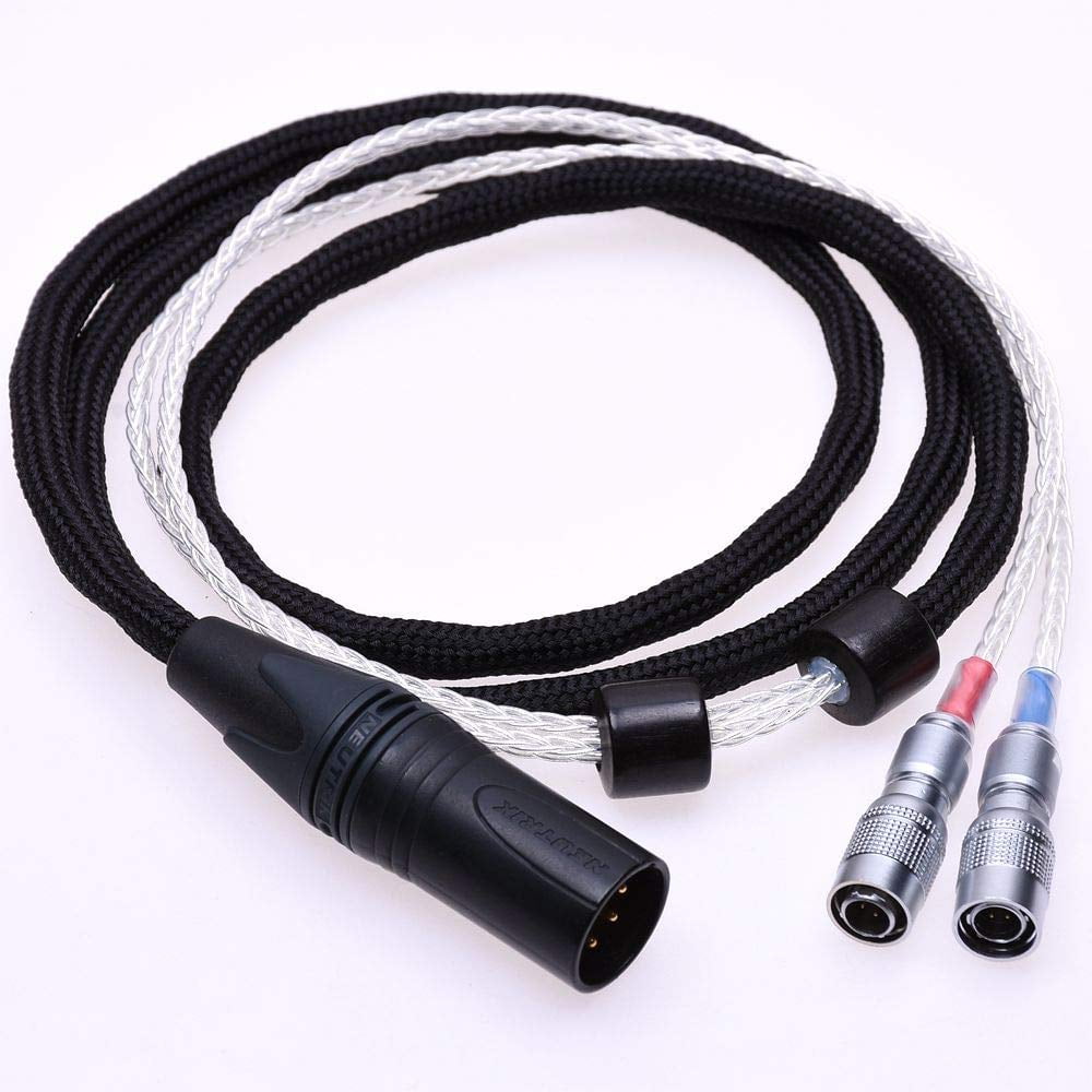 16 Cores Silver Plated Cable Compatible for Mr Speakers Ether Dog Prime ...