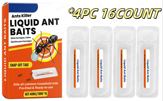 16 Count Ant Traps Indoor | Ant Killer Bait Stations | Liquid Bait to ...