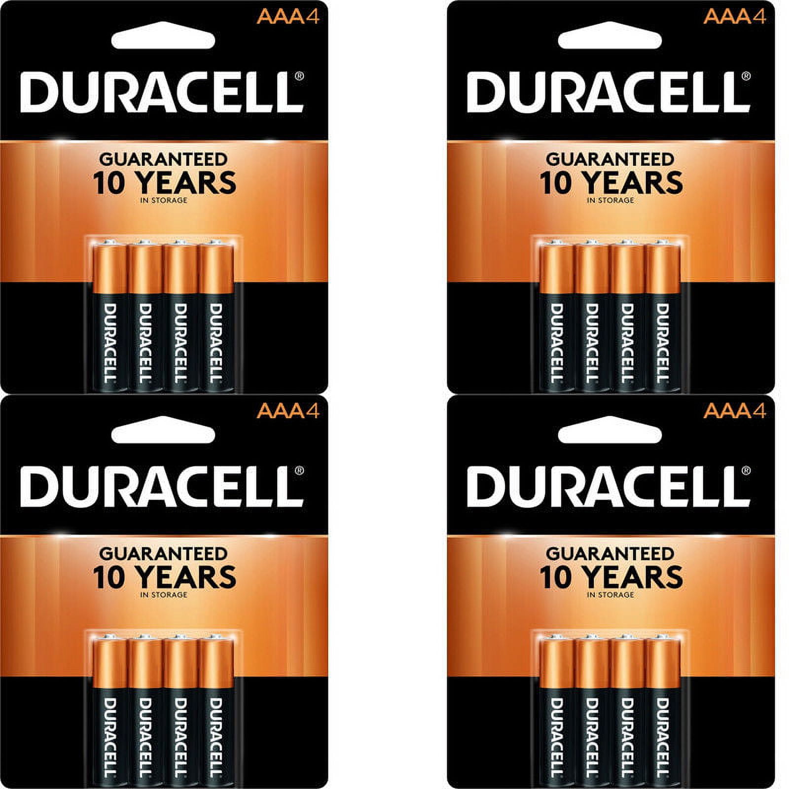 Duracell AAA 1.5V Duralock MN2400 Alkaline Batteries, 16 Count (4 Packs Of 4) - Walmart.com