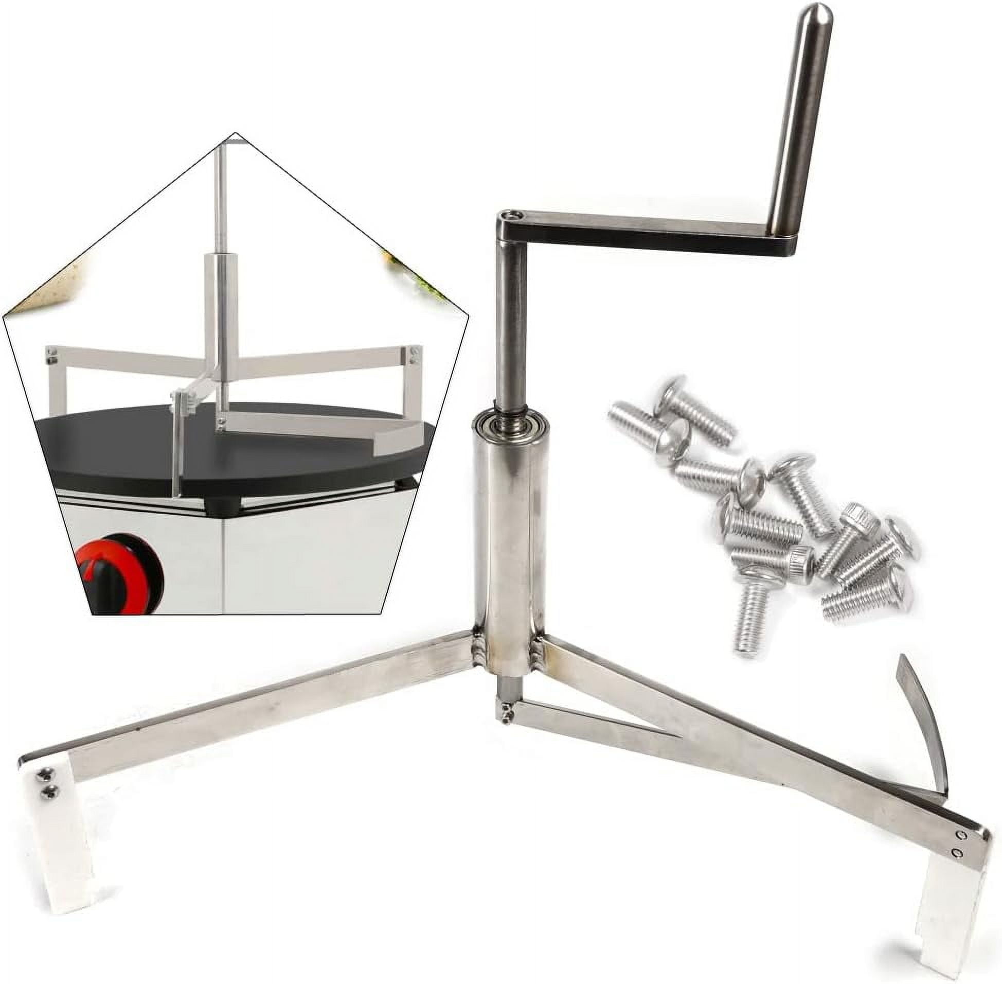 16" Crepe Spreader Tool, Stainless Steel Crepe Spreader Batter Spreader ...