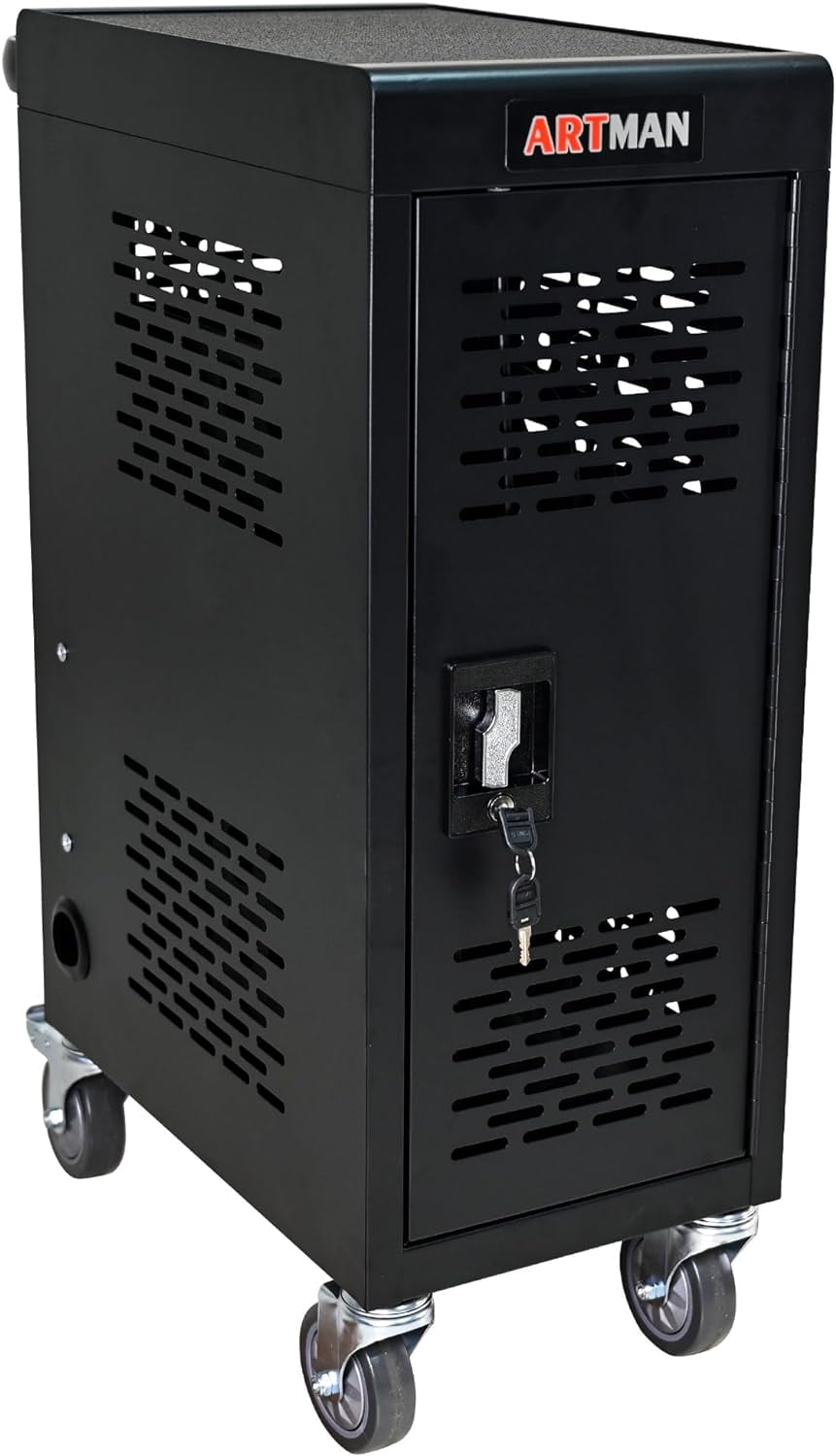 16 Device Mobile Charging Cart, Laptop Cabinet, School/Office Locking ...