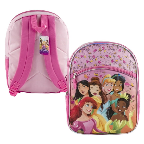 16" Disney Princess 2-Pocket Backpack - Walmart.com