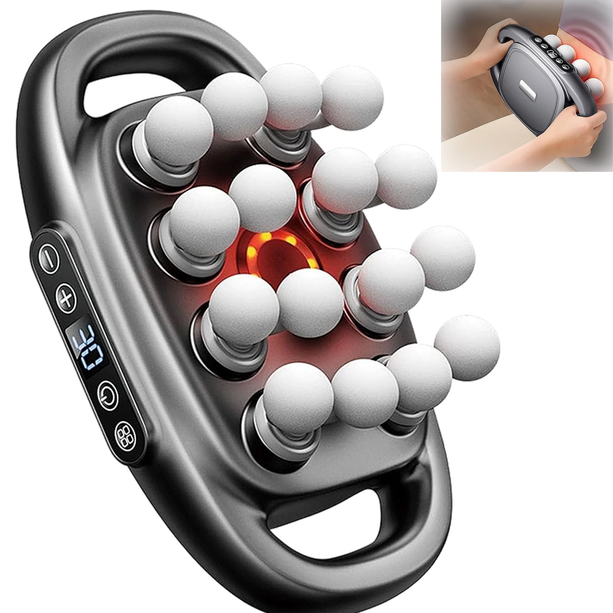 16-Drive 8-Head Massage Gun Set, 8 Head Massage Gun Deep Tissue (16 ...
