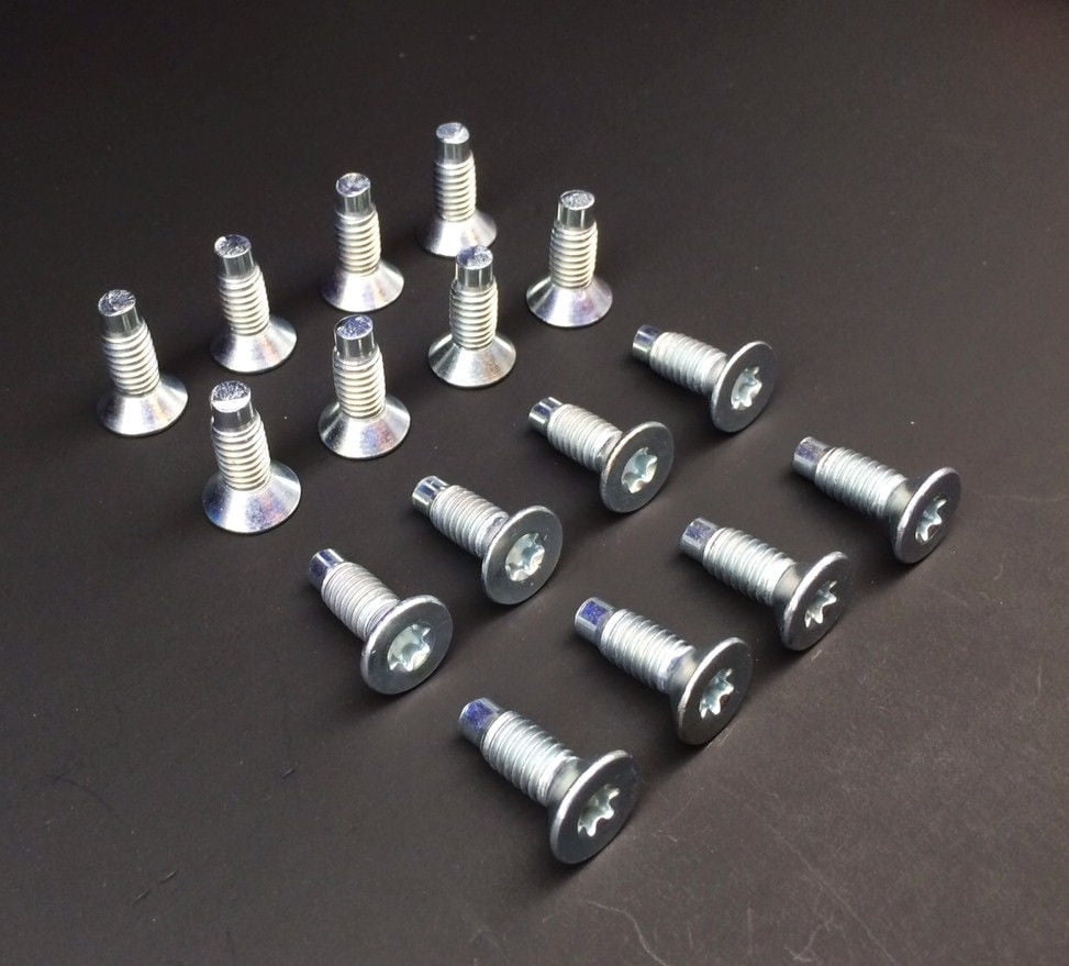 16 Each Jeep Wrangler TJ YJ CJ Door Torx Screw / Bolt Kit - Walmart.com