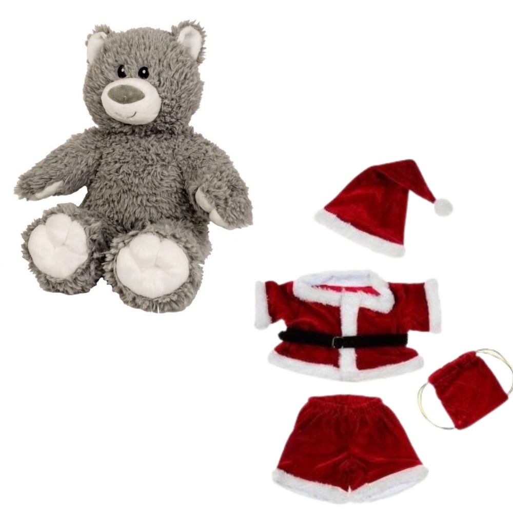 16" Eco-Friendly Boon Bear in Santa Claus Outfit - Sustainable, Soft ...