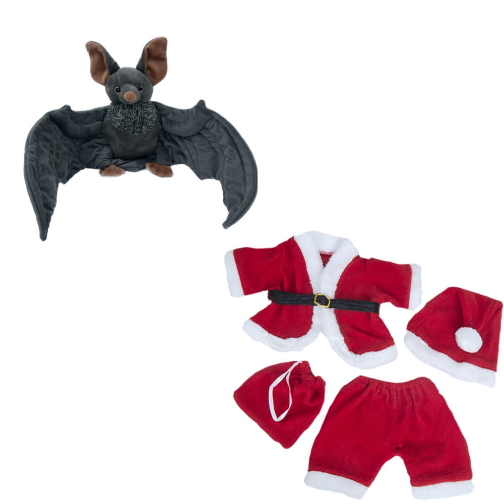 16" Eco-Friendly Twilight the Bat in Santa Claus Outfit - Sustainable ...