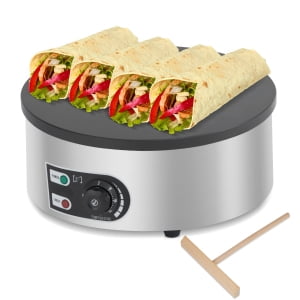 16" Electric Crepe Maker,1500W Commercial Crepe Maker with Batter ...