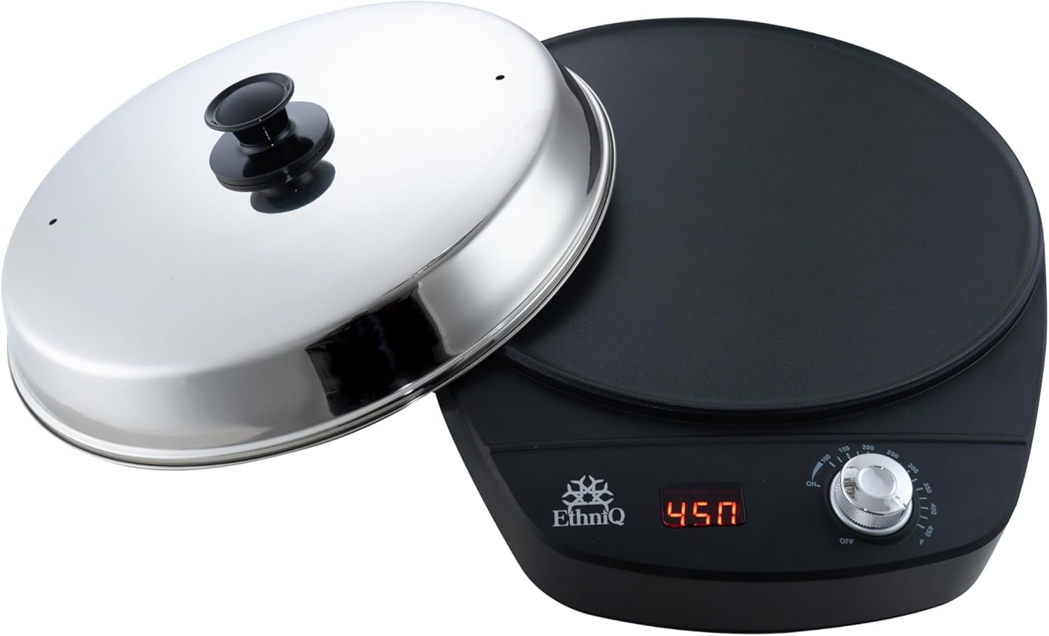 16" Electric Injera Maker - Griddle for Crepe, Ethiopian Mogogo, Anjero ...