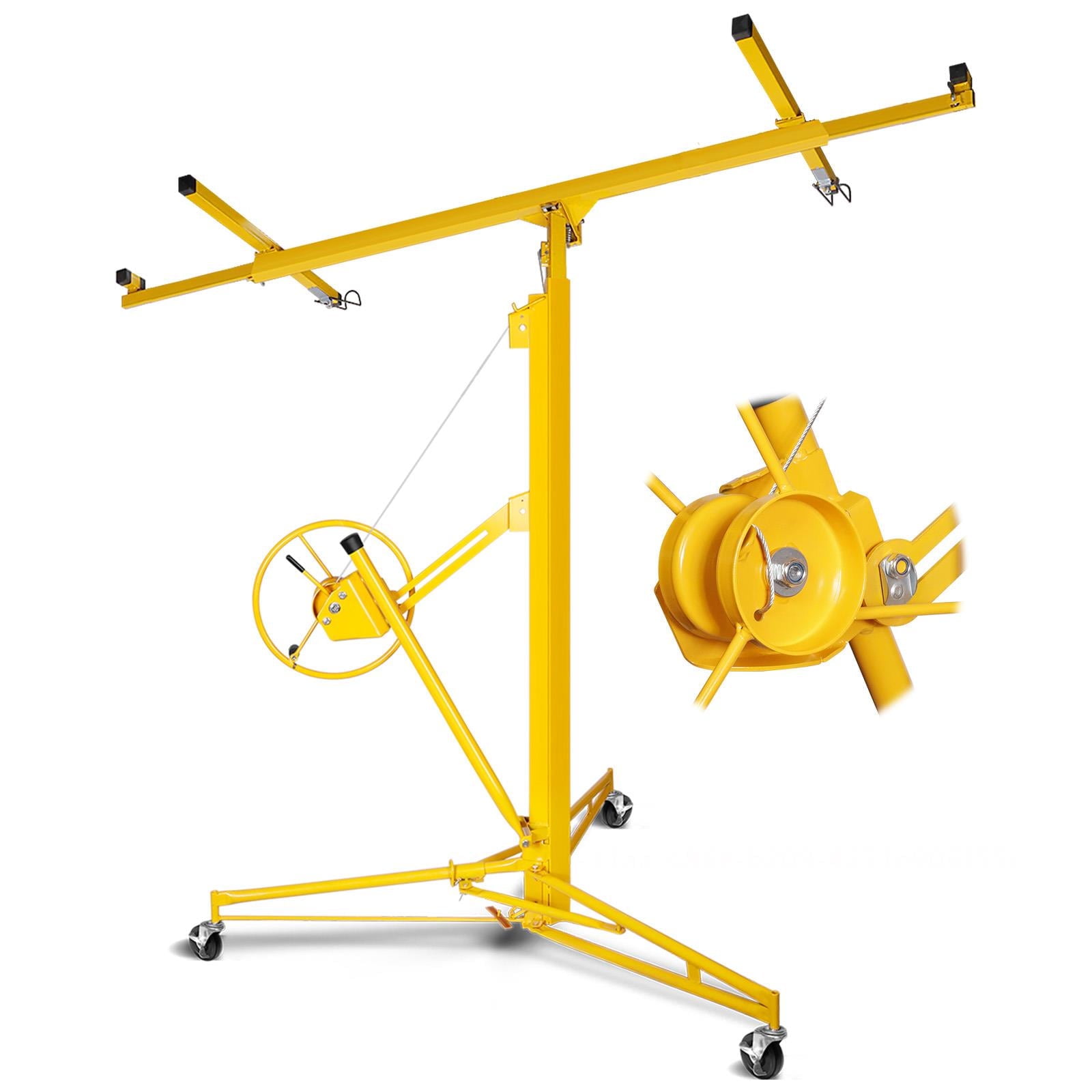 16 FT Drywall Lifter Panel Hoist 150 Lbs Drywall Lift Tools with ...
