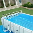 16 Feet Pool Cover Reel Set Attach Solar Cover for Above Ground ...
