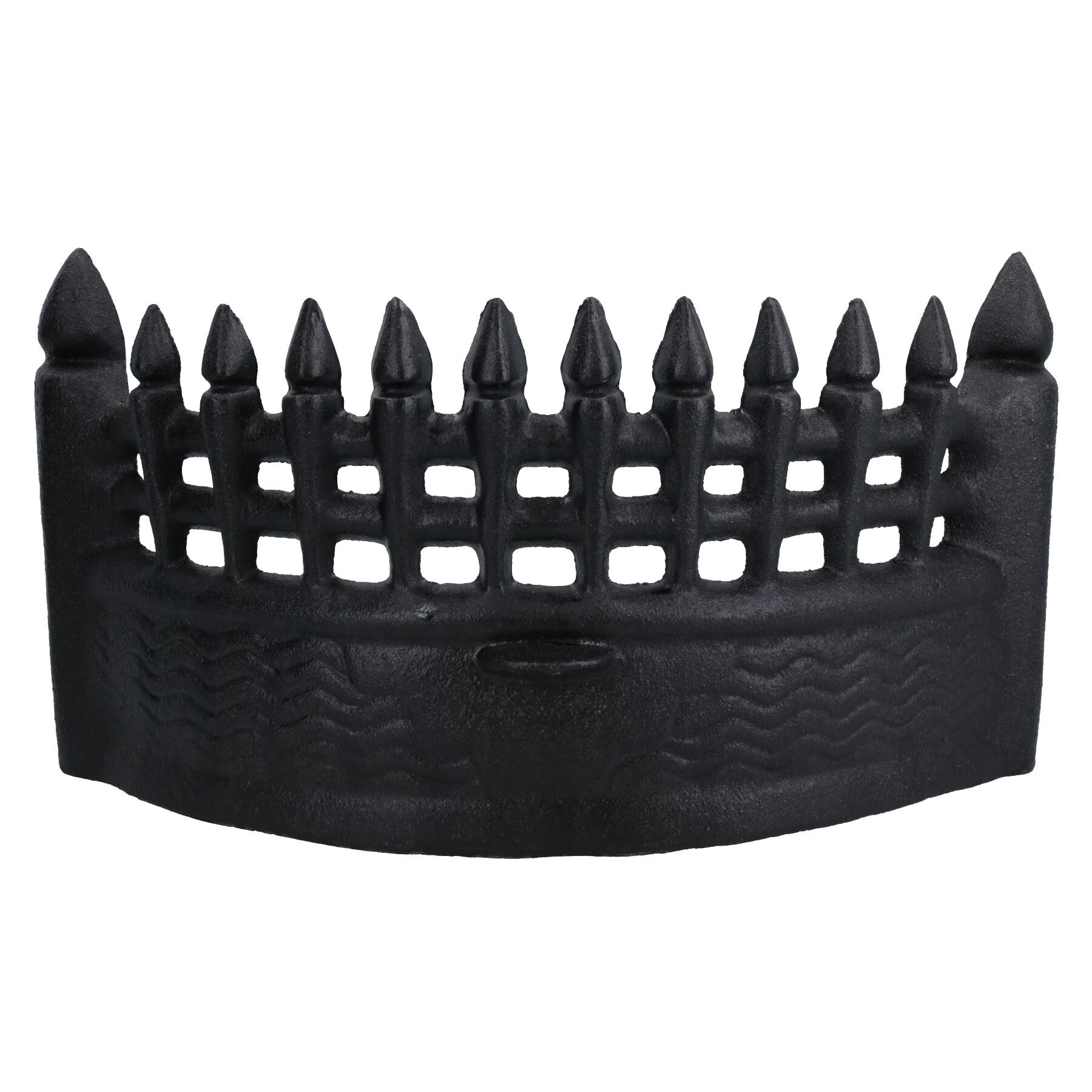 16" Fire Grate Front Fireplace Cast Iron Log Coal Saver Open Basket ...