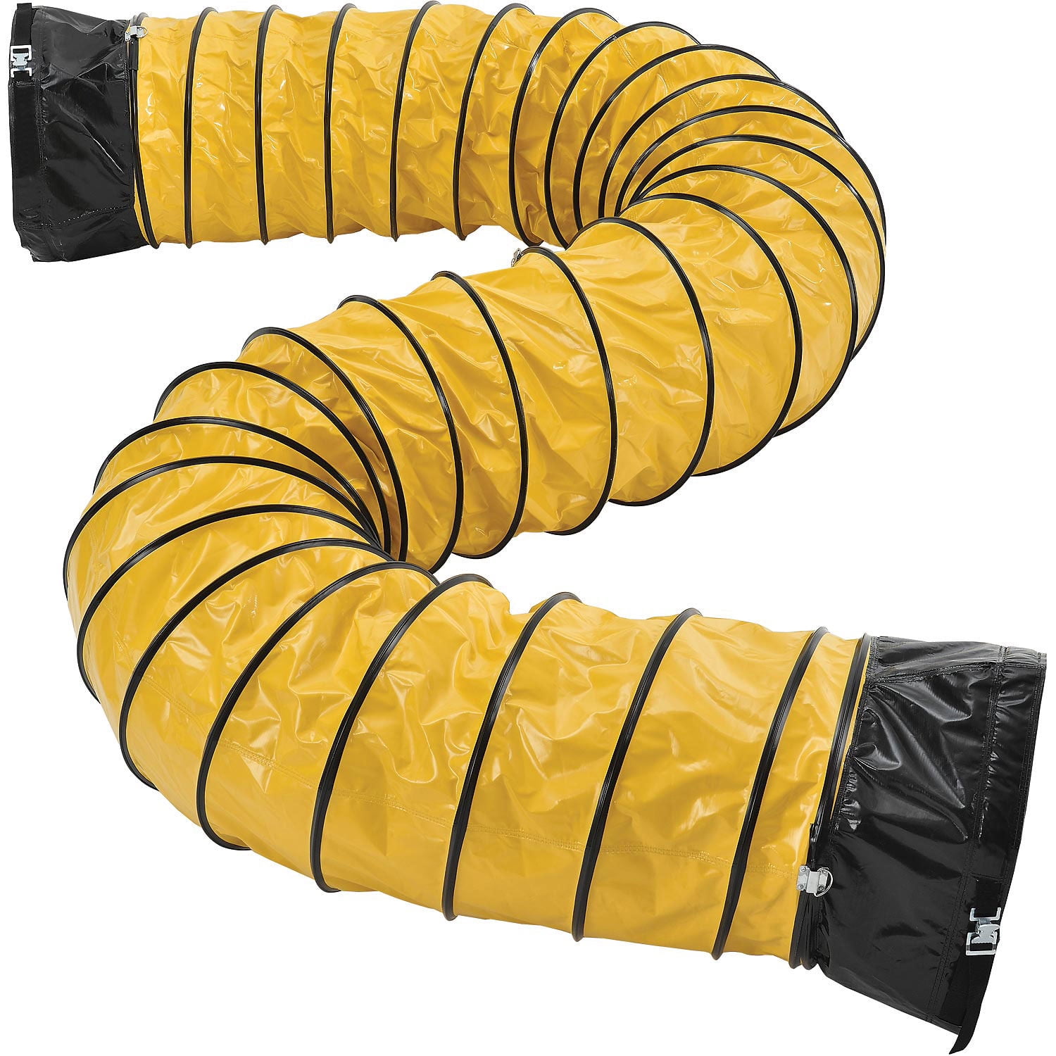 Global Industrial Flame Retardant Flexible Duct For 16"" Fan 16'L ...