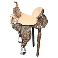 15 Flex Tree Western Horse Saddle American Leather Barrel Trail Hilason ...