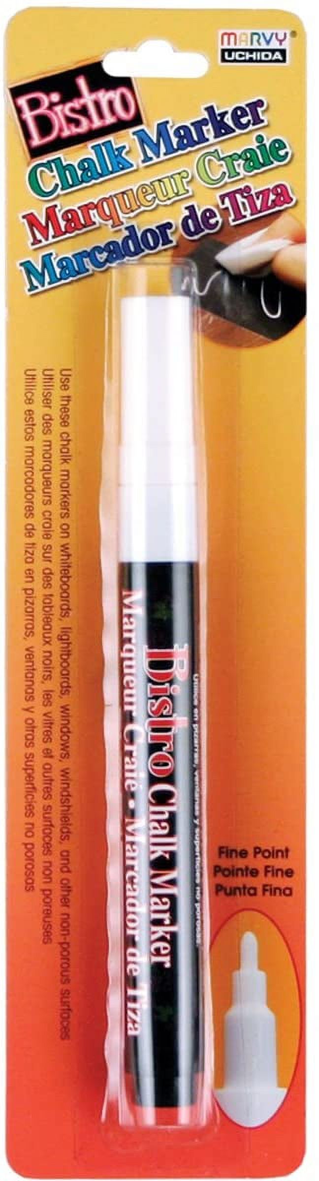 16 Fluorescent Neon Chalk Markers UV Glow in the Dark - Double Pack of ...