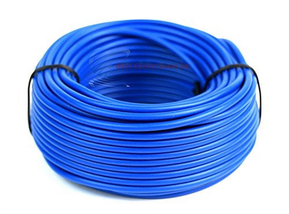 16 GA gauge 50' Blue Audiopipe Car Audio Home Remote Primary Cable Wire ...